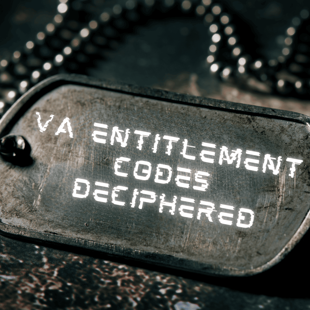 Deciphering Your VA Entitlement Code | Project Valor